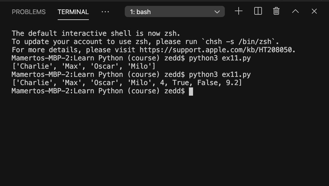 Lesson 12. In, Not In, and Operators on Lists in Python - BeAmaZedd