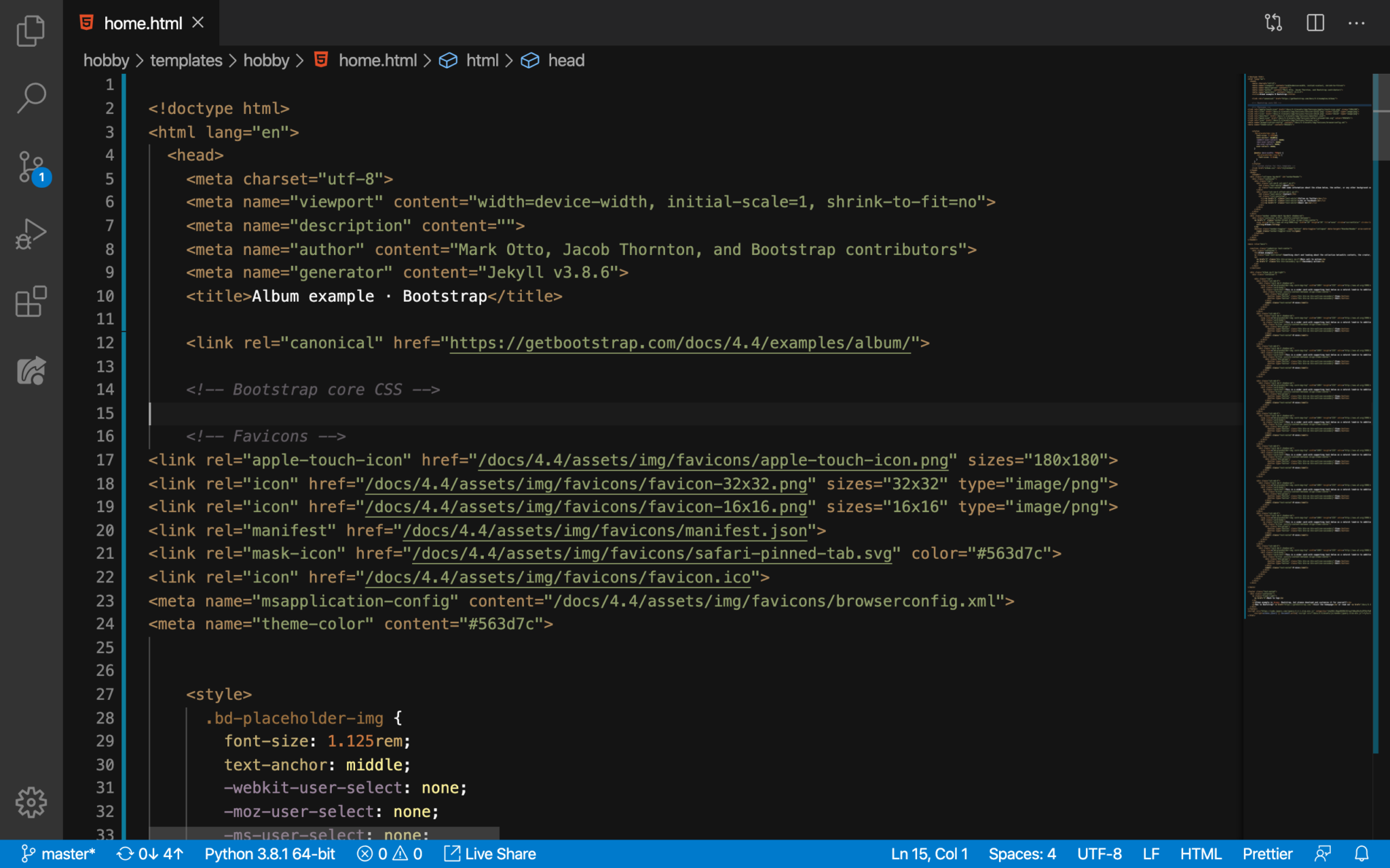 Lesson 37: Album Template From Bootstrap - BeAmaZedd